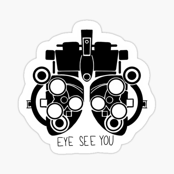 "Eye see you" Sticker for Sale by xmxlyw | Redbubble