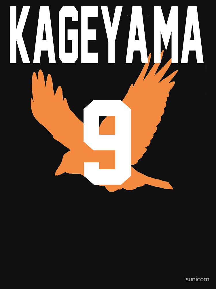 "Haikyuu!! Jersey Kageyama Number 9 (Karasuno)" T-shirt for Sale by ...