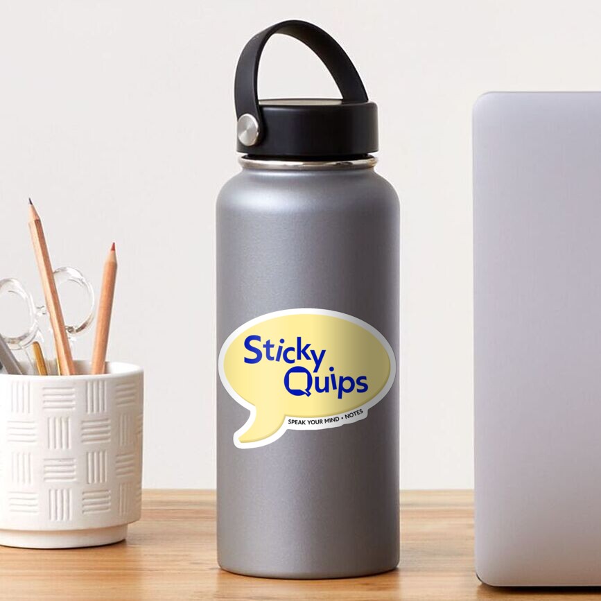 "The Office Sticky Quips" Sticker for Sale by Liomal | Redbubble