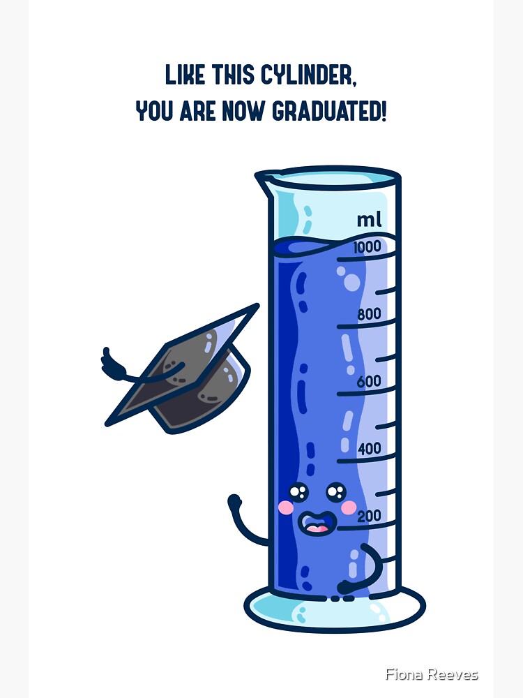 "You Are Now Graduated Science Pun" Sticker for Sale by freeves | Redbubble
