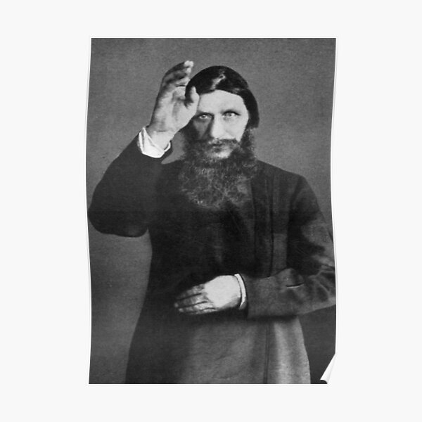 "Rasputin" Poster for Sale by MorticiaDredful | Redbubble