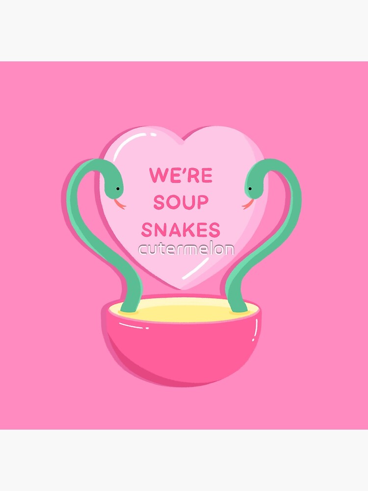 "The Office Soup Snakes" Poster for Sale by cutermelon | Redbubble