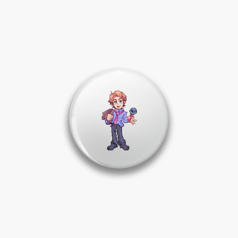 "Senpai Sprite fom Friday Night Funkin" Pin for Sale by Skskscrunchiess ...