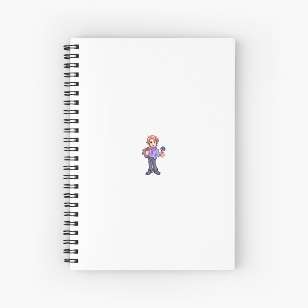 "Senpai Sprite fom Friday Night Funkin" Spiral Notebook by ...