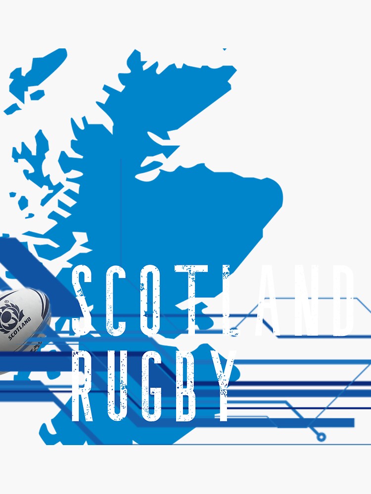 "Scottish rugby sevens union" Sticker for Sale by SportsHockey | Redbubble