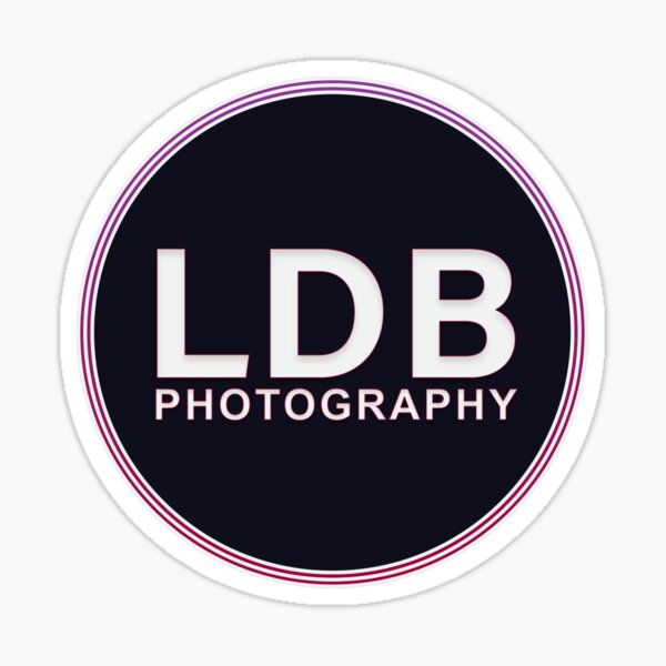"LDB Photography Logo" Sticker for Sale by ldbphotography | Redbubble
