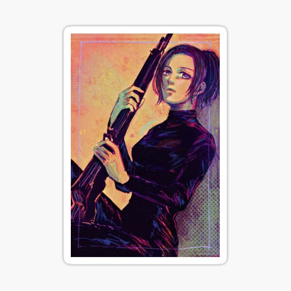 "Sasha Braus" Sticker for Sale by otakumania | Redbubble