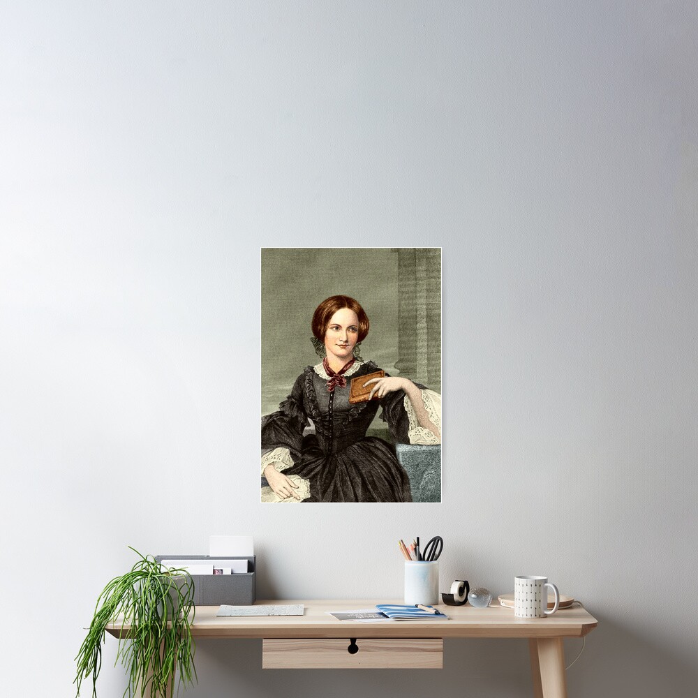 "Charlotte Brontë" Poster by MorticiaDredful | Redbubble