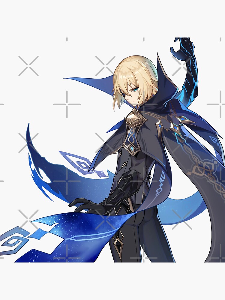 "Genshin Impact - Dainsleif Character Official Artwork" Sticker for ...