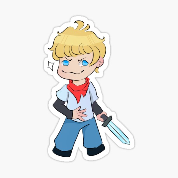 "TommyInnit" Sticker for Sale by monokomaeda | Redbubble