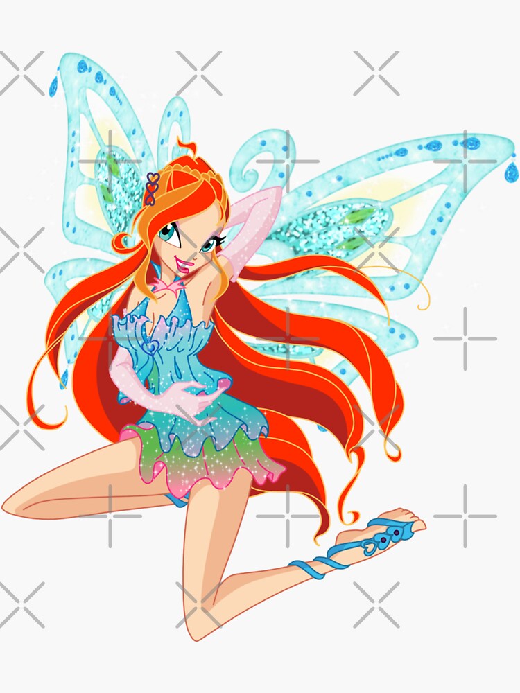 "Bloom - Winx Club Character Poses" Sticker for Sale by mavendesigner ...