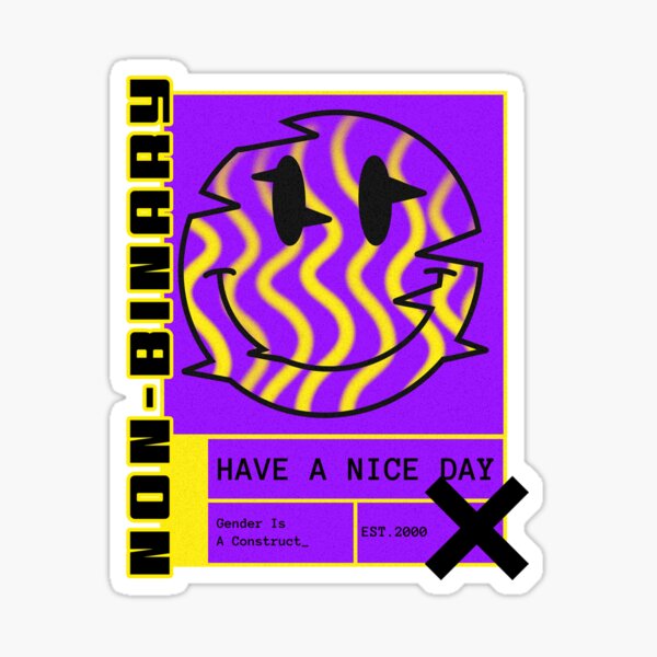 "Nonbinary flag colors | Non-binary graphic | Non gender binary | Cool ...