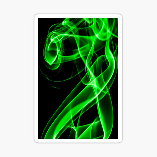 "Smoke Art" Sticker for Sale by philippemx | Redbubble
