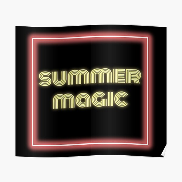 "summer magic" Poster by Lilou-artem | Redbubble