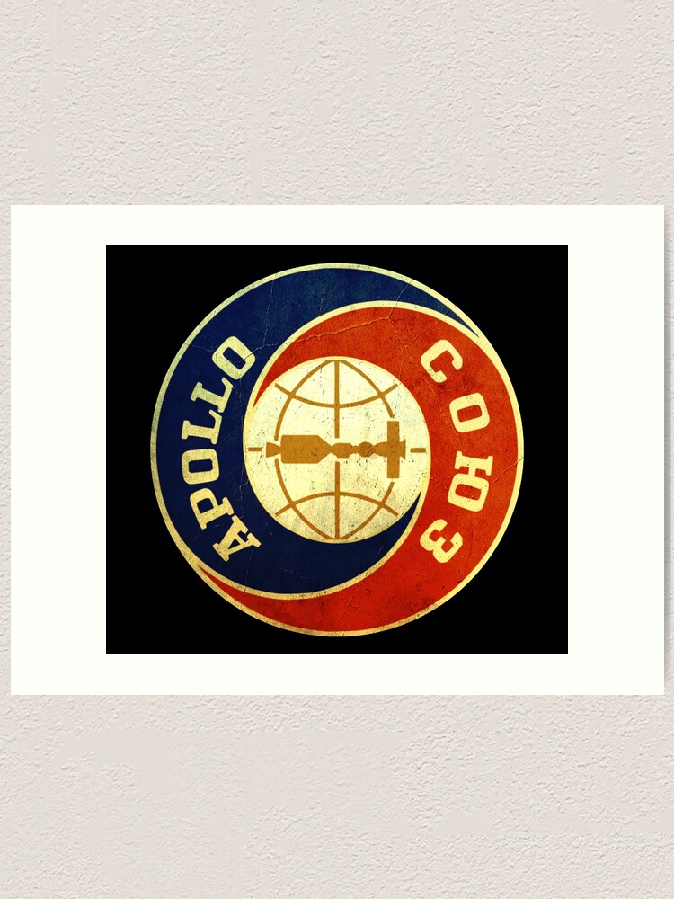 "vintage logo of Apollo Soyuz " Art Print for Sale by trendistudio ...