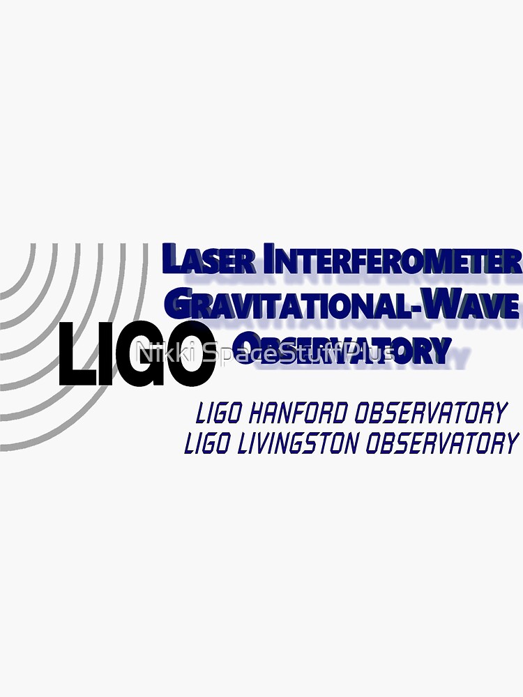 "LIGO Program Logo" Sticker by Spacestuffplus | Redbubble