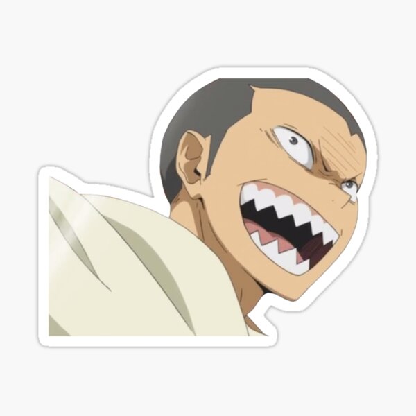 "Tanaka" Sticker by clowanflow | Redbubble