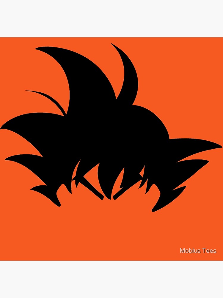 "Goku Hair" Art Print by Sregge | Redbubble