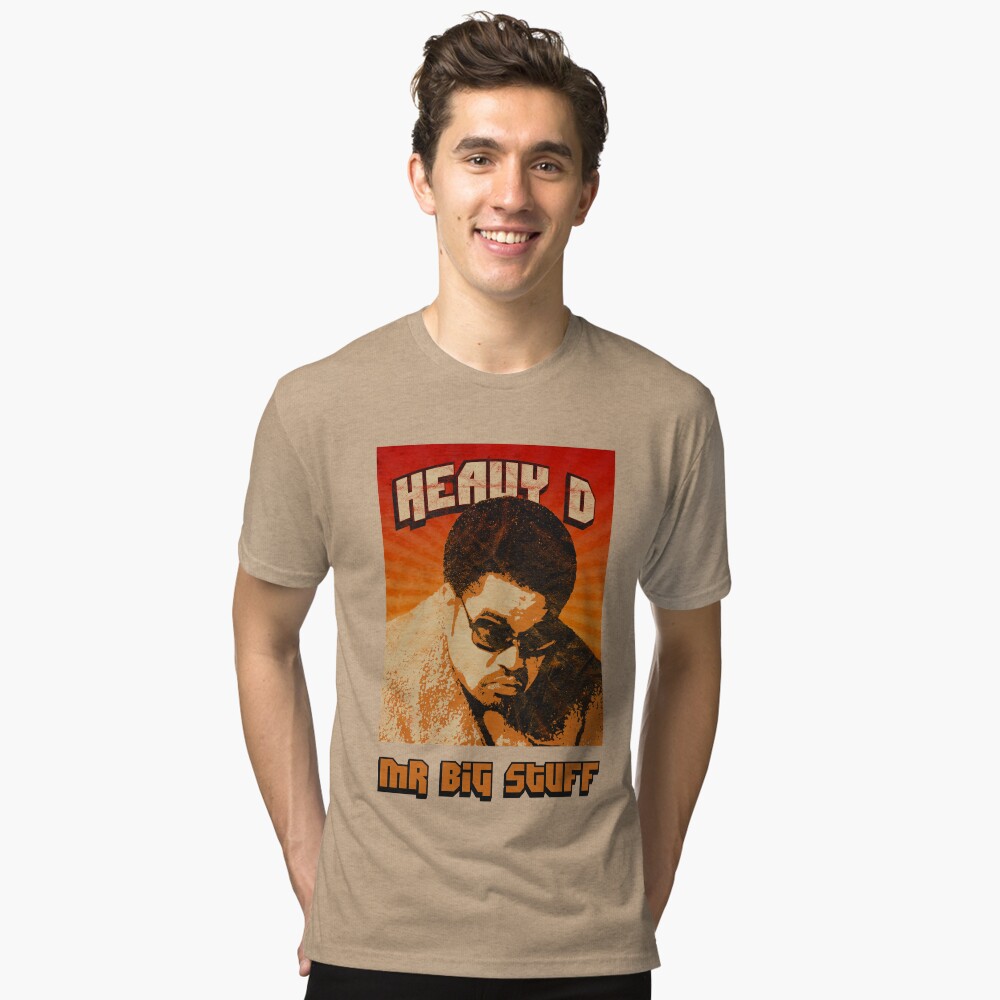 "Heavy D Old School Hip Hop" Sticker for Sale by eyepoo | Redbubble