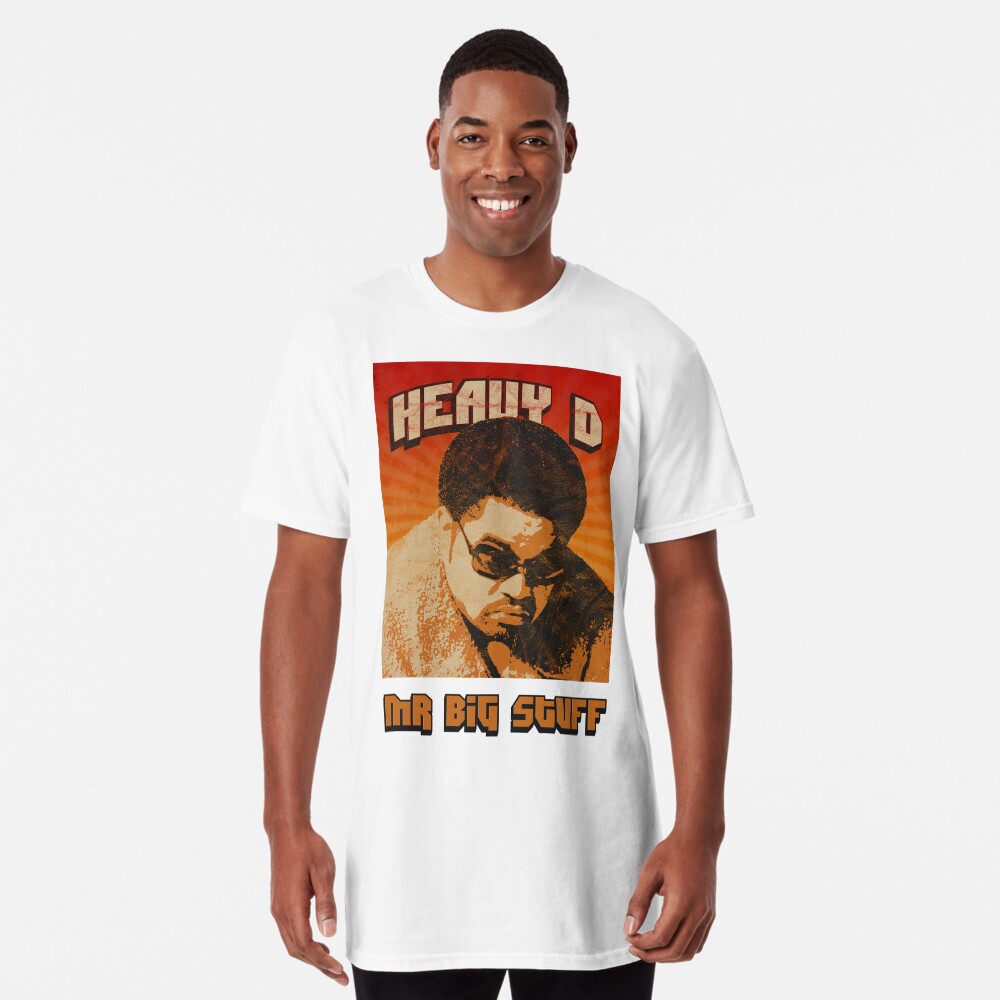 "Heavy D Old School Hip Hop" Sticker for Sale by eyepoo | Redbubble