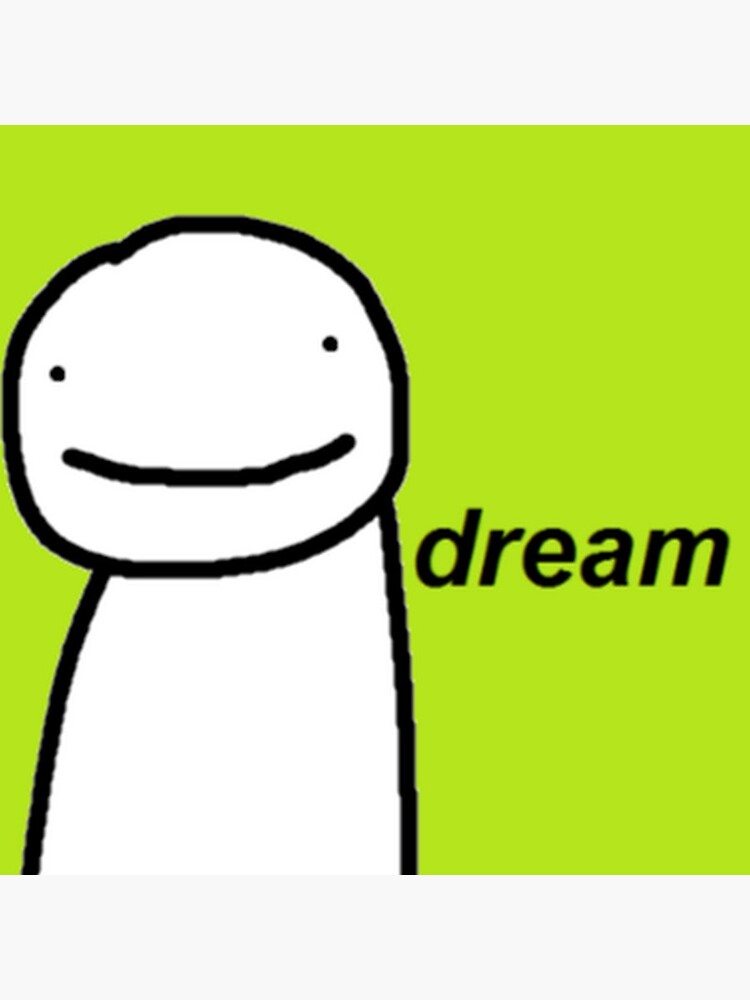 "Minecraft Dream Logo" Sticker by SkateSpace | Redbubble