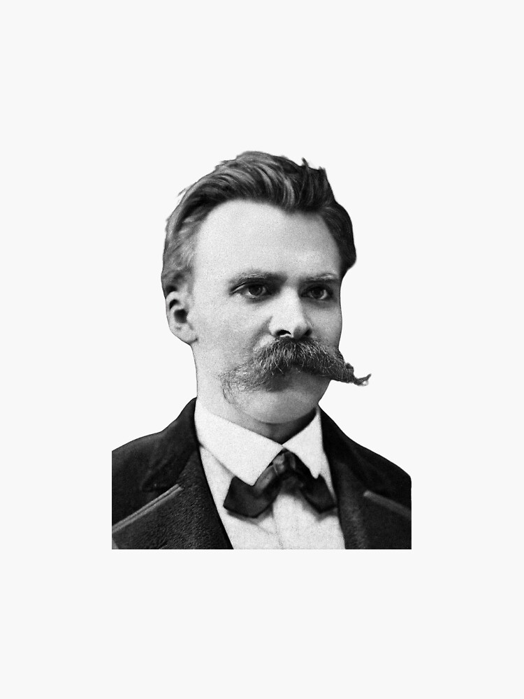 "Friedrich Nietzsche" Sticker for Sale by HistoryWear | Redbubble