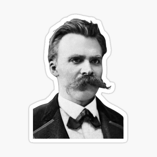 "Friedrich Nietzsche" Sticker for Sale by HistoryWear | Redbubble