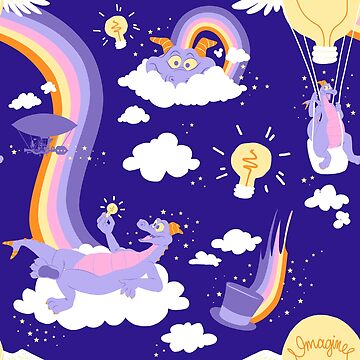 "Figment pattern" Sticker for Sale by Cammi Friederichs | Redbubble