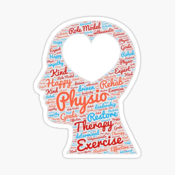 "Physiotherapy Inspiration " Sticker for Sale by GymFitApparel | Redbubble
