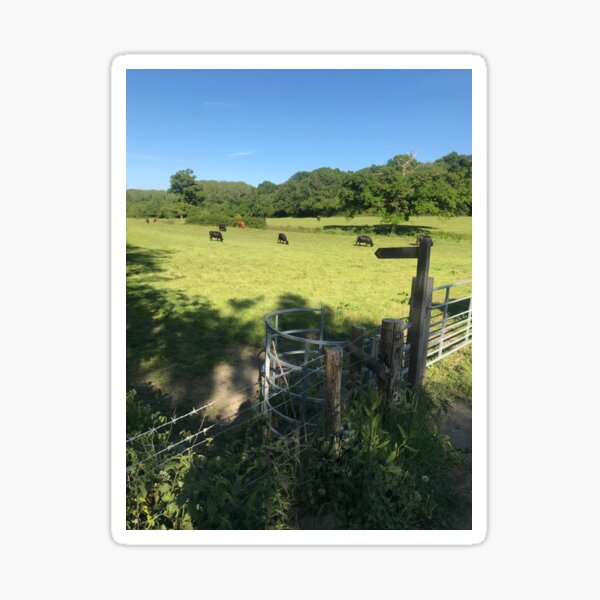 "Gateway to the English Countryside" Sticker for Sale by 26Wishes ...