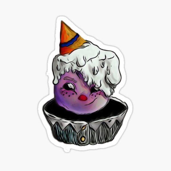 "Ice-cream man" Sticker for Sale by CEL-Designs | Redbubble