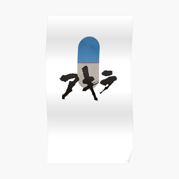 "Akira Capsules" Poster for Sale by AnimeBooth | Redbubble