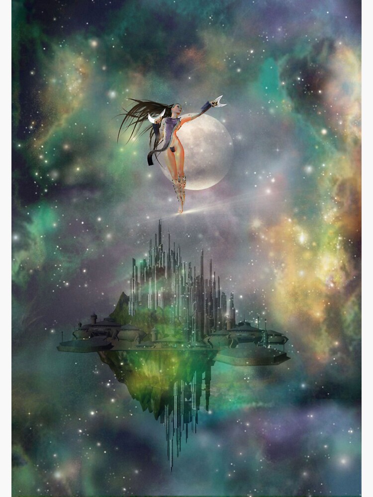 "MOON DANCER" Sticker for Sale by Tammera | Redbubble