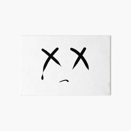 "Graffiti Sad Face" Art Board Print by RandmDsgns | Redbubble