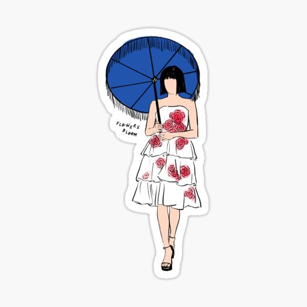 "(G)I-DLE HWAA Yuqi Illustration" Sticker for Sale by imgoodimdone ...