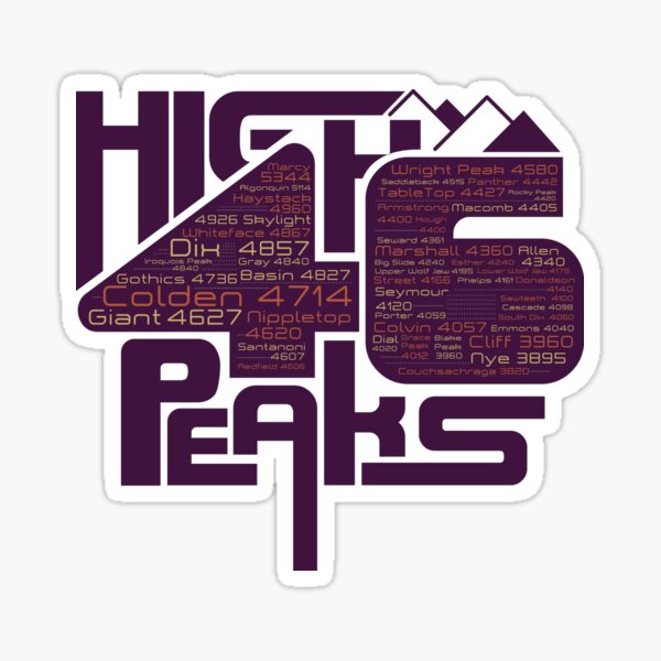 Adk 46er Logo Adk 46er Merch & Gifts For Sale | Redbubble