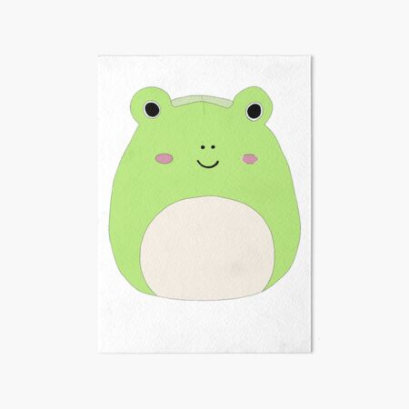 "squishmallow frog sticker- Wendy" Art Board Print for Sale by ...
