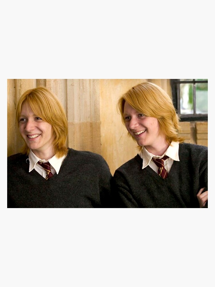 Weasley twins Sticker for Sale sales by