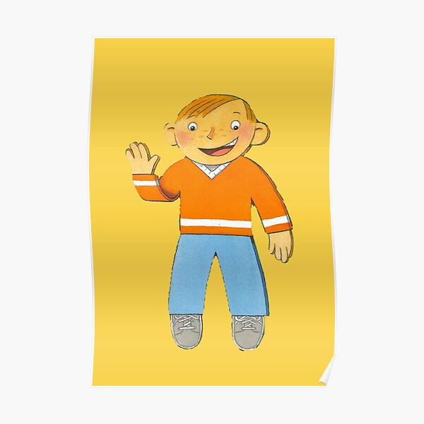 "Flat Stanley" Poster for Sale by nostalgia-kids | Redbubble