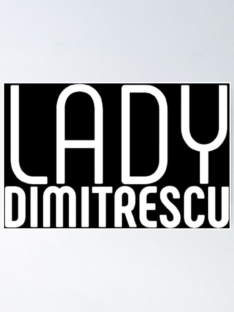 "Lady Dimitrescu" Poster von jlicero | Redbubble