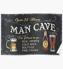 Man Cave Posters | Redbubble