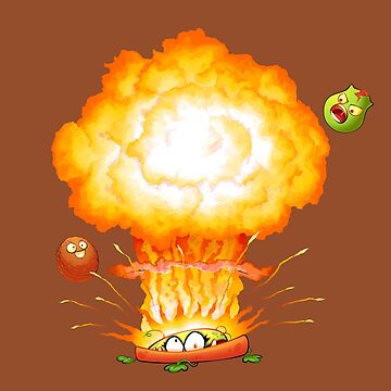 "PVZ EXplosion" Sticker for Sale by Ng T Th | Redbubble
