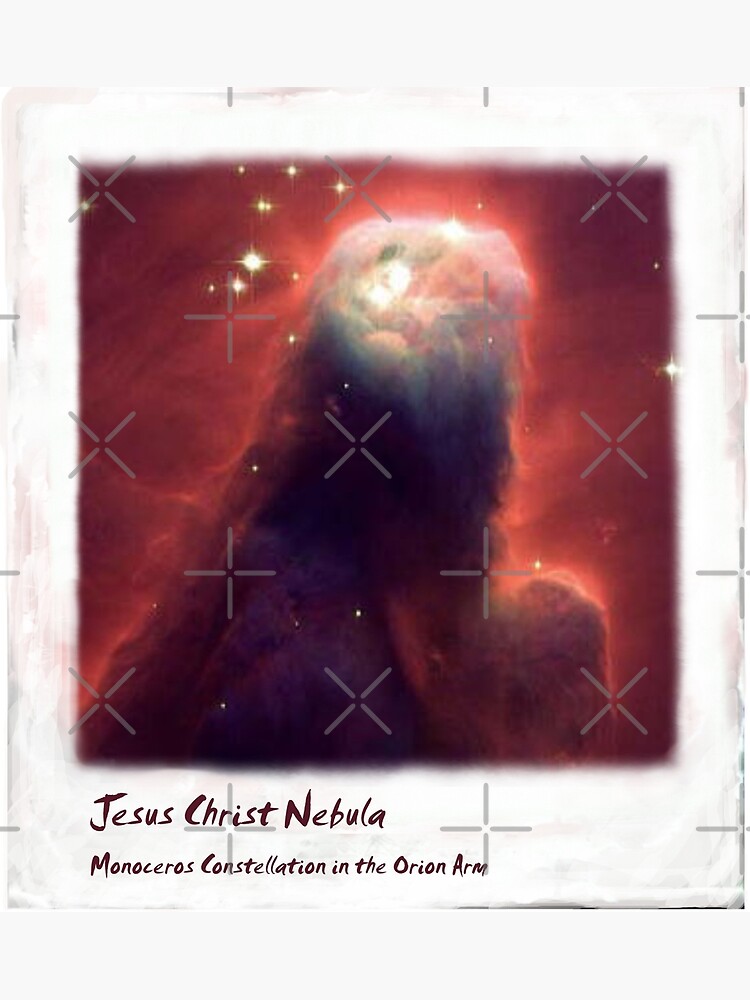 "Red, Coral, Orange Jesus Christ Nebula Nebula - Monoceras ...