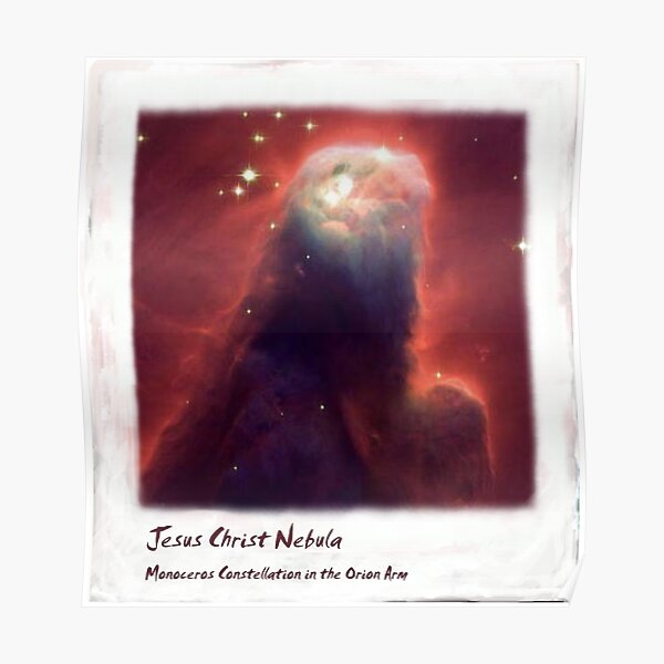 "Red, Coral, Orange Jesus Christ Nebula Nebula - Monoceras ...