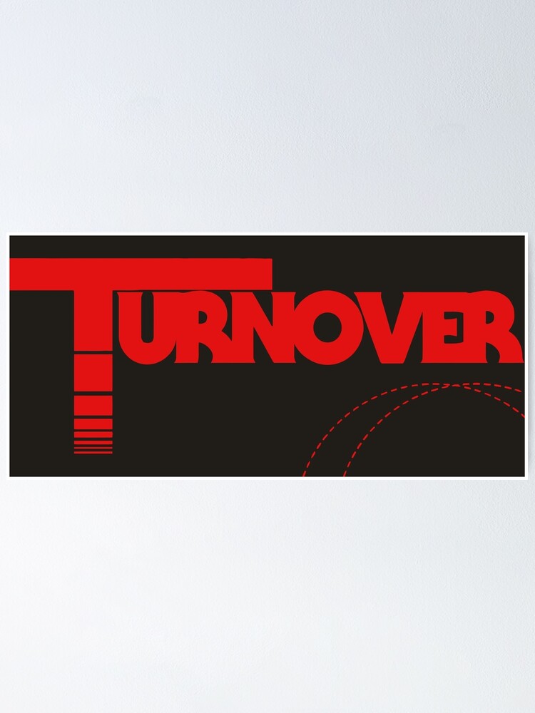 "Turnover logo" Poster for Sale by olly88 | Redbubble