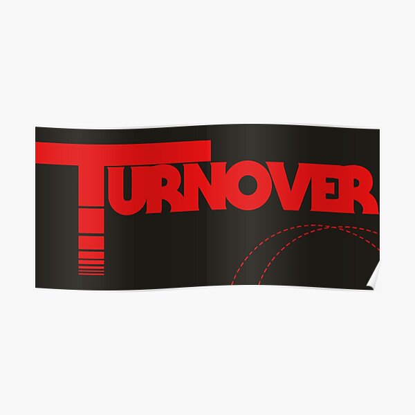 "Turnover logo" Poster for Sale by olly88 | Redbubble