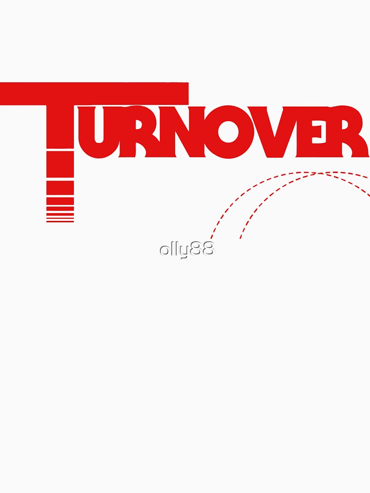 "Turnover logo" T-shirt for Sale by olly88 | Redbubble | turnover t ...