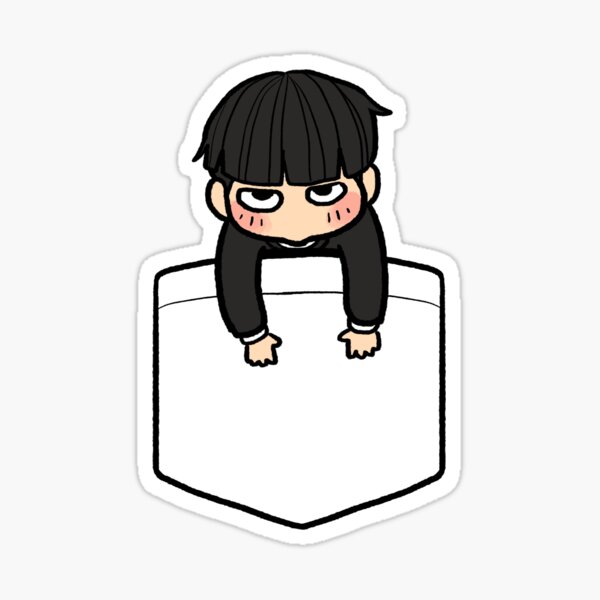 "mob sticker" Sticker by TheWeetos | Redbubble