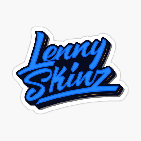 "Lenny Skinz Dj Logo" Sticker by Lennyskinz | Redbubble