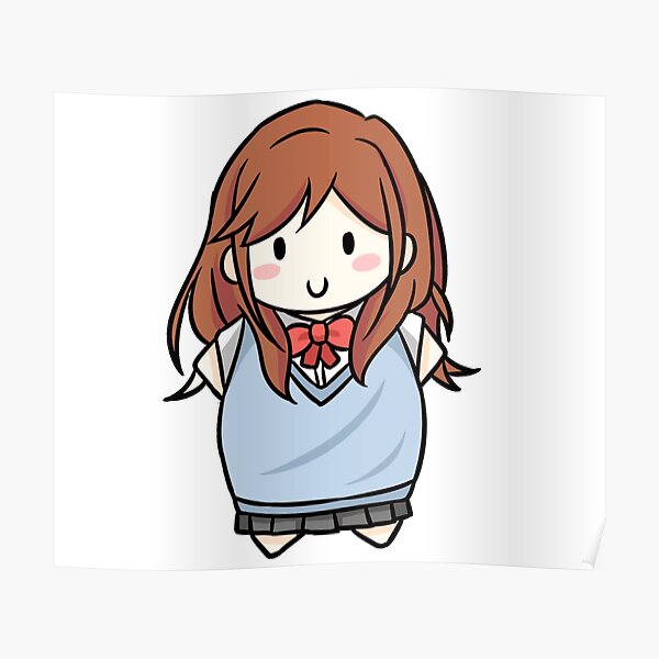 "Hori Kyoko Chibi - Anime Horimiya" Poster by Raitoseji | Redbubble